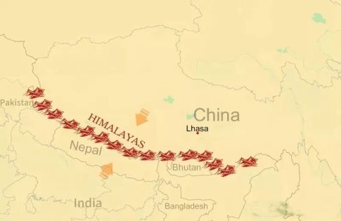 Himalayan Mountains – Map, Peaks, Climate, Trekking & Travel Tips ...