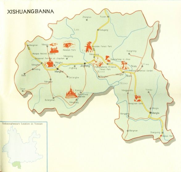 Complete Yunnan Map Ultimate Travel Guide to Popular Surrounding Cities ...